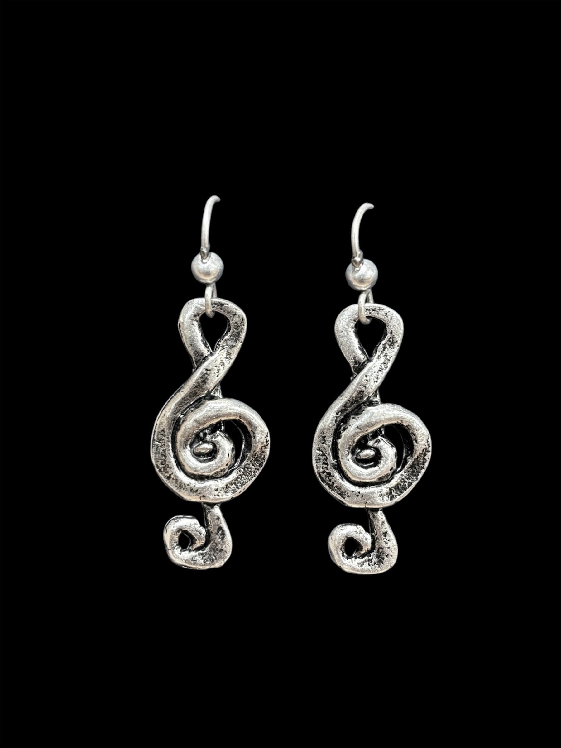 Nagy violinkulcs fülbevaló – Orsiékszer